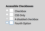 Create custom keyboard accessible checkboxes | a11y with Lindsey