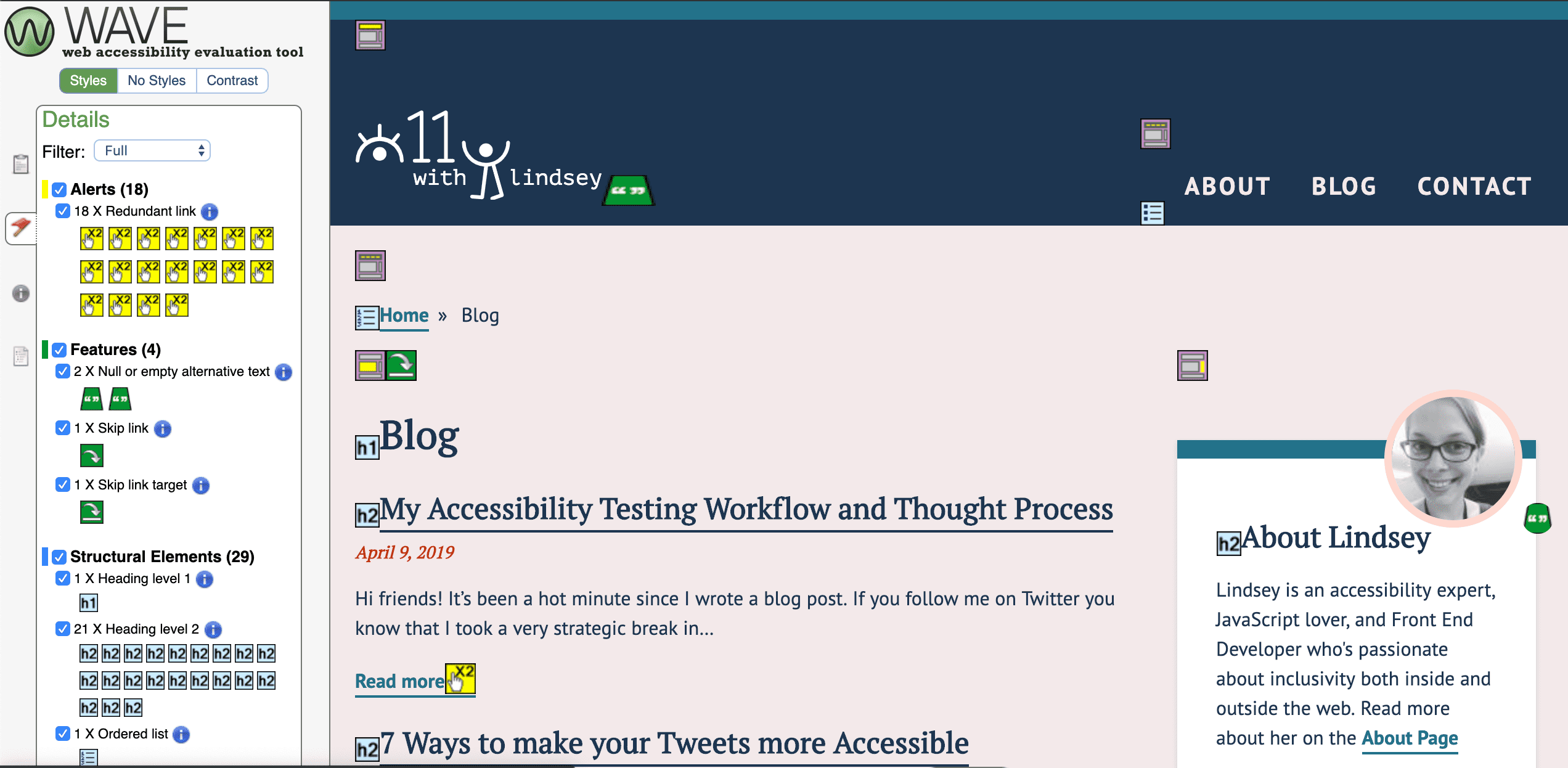 My Web Accessibility Testing Process | a11y with Lindsey