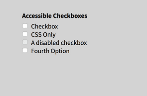 Create custom keyboard accessible checkboxes | a11y with Lindsey